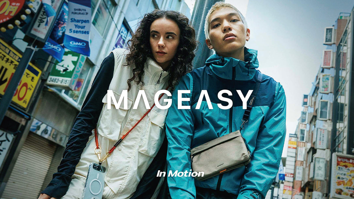 Fashion Meets Function with New Strap + Sacoche Line of Apple Accessor – MAGEASY Japan