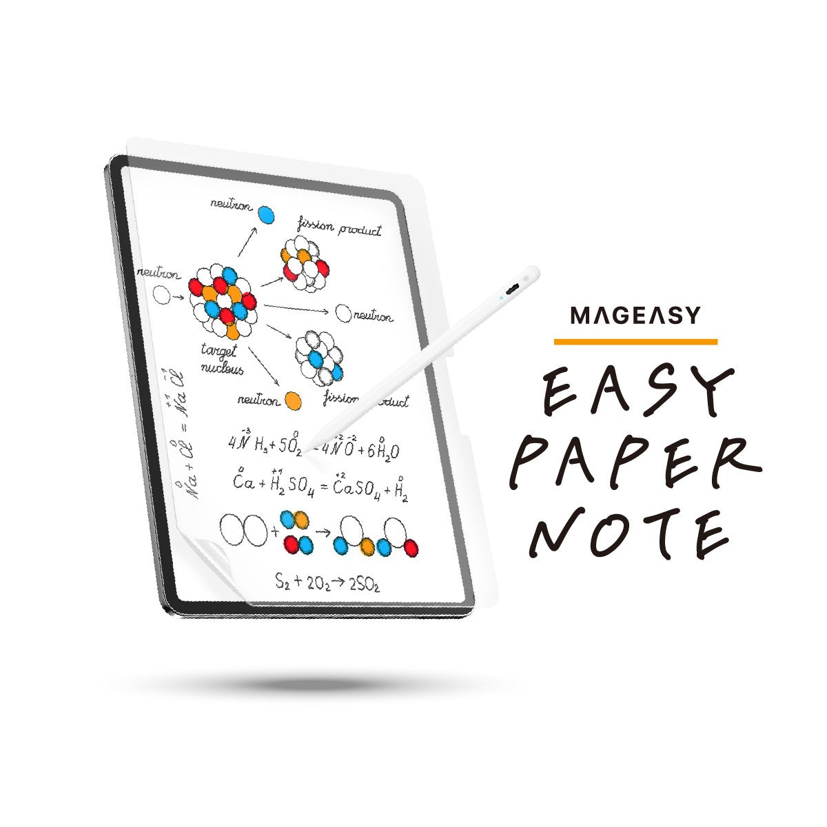 EasyPaper Note iPad Air 11 (2024/2025M3) 液晶保護フィルム – MAGEASY Japan