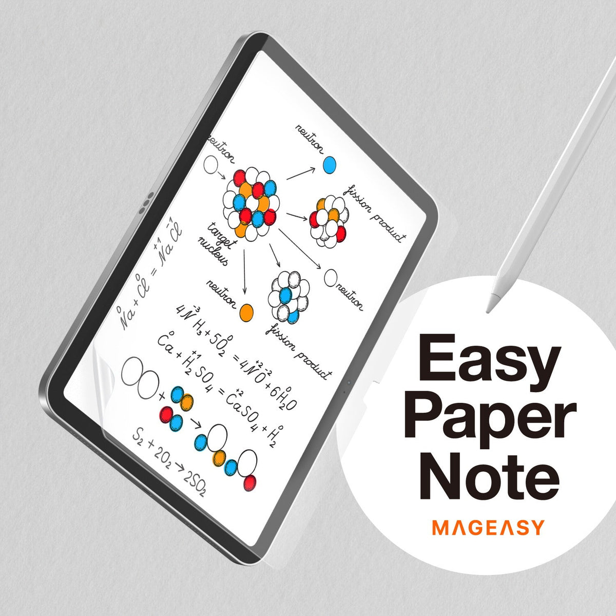 EasyPaper Note iPad 10.9 (2022) / iPad 11 (2025A16) 液晶保護フィルム – MAGEASY Japan