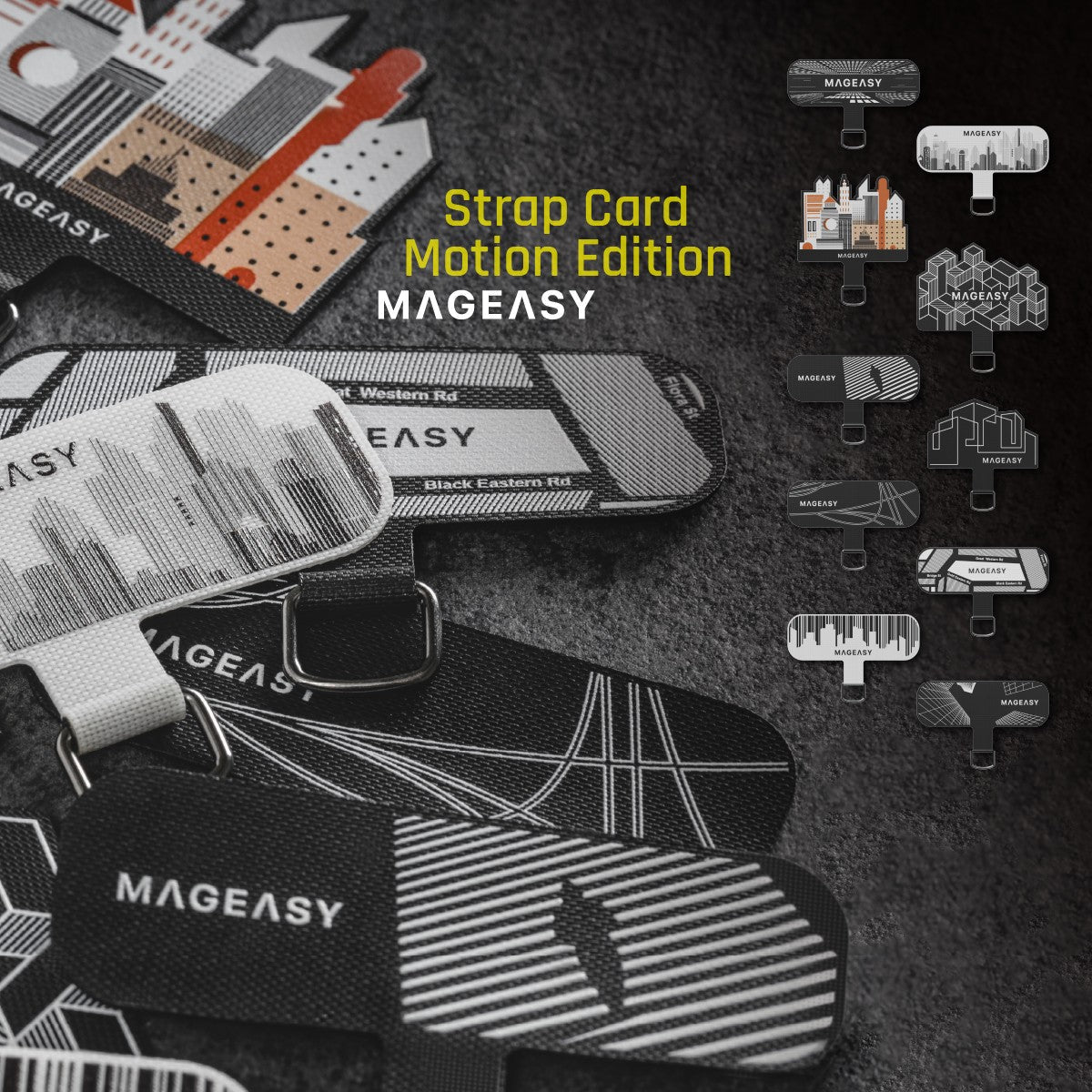 Strap Card Motion Edition スマートフォン用 ストラップホルダー – MAGEASY Japan