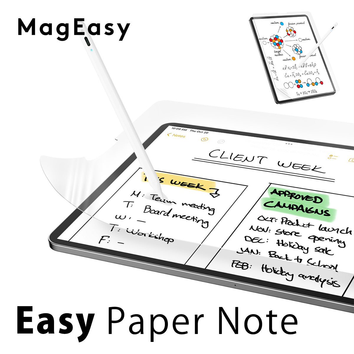 EasyPaper Note iPad Air 10.9 (2020) / iPad Pro 11 (2018/2020/2021/2022 – MAGEASY Japan